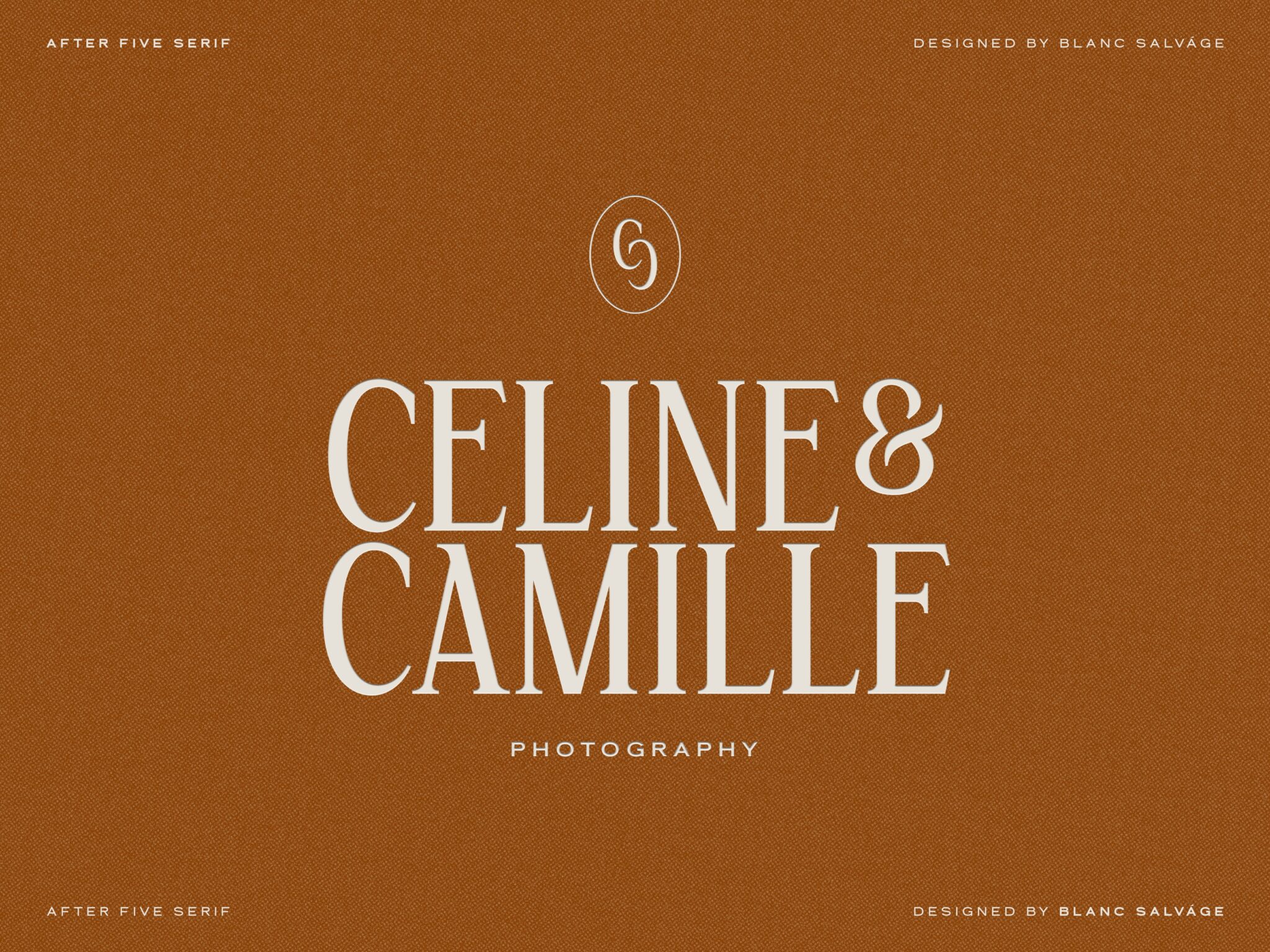 After Five - Luxury Serif — Blanc Salváge
