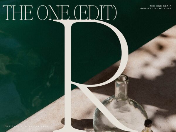 The One - Editorial Serif — Blanc Salváge