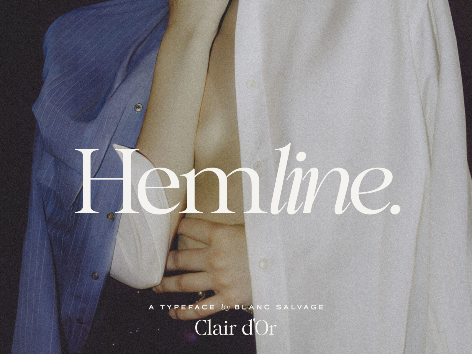 Clair d'Or - Timeless Display Serif with Italics — Blanc Salváge